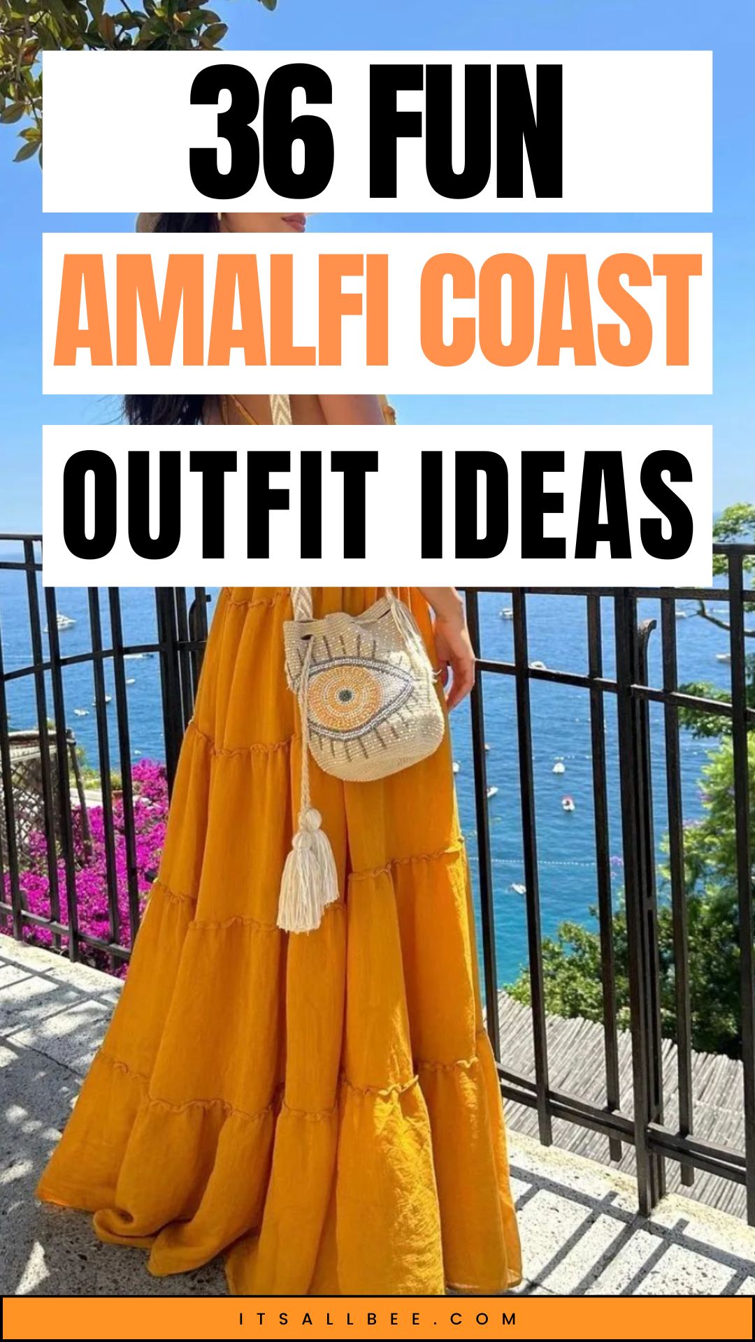 36 Amalfi Coast Outfits: A Fashion Guide to Your Italian Getaway - ItsAllBee | Solo Travel ...