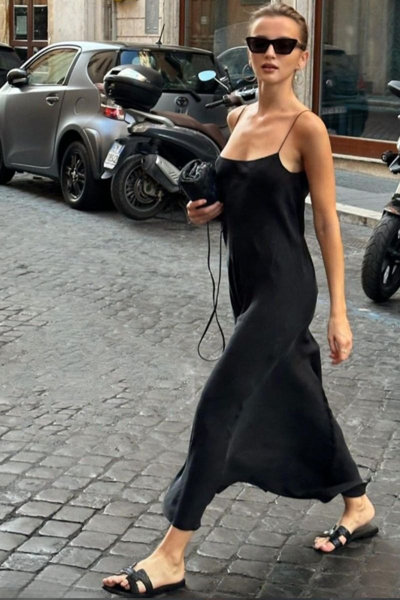 23 Alluring Slip Dress Outfit Ideas You Can Copy Right Away